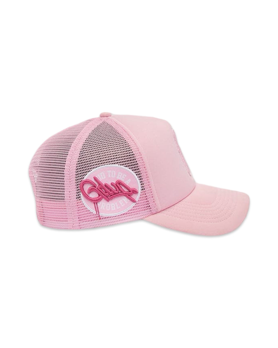 Buy the Geedup G Geedup Trucker Cap in Pink (2025) at Bisy Australia ...