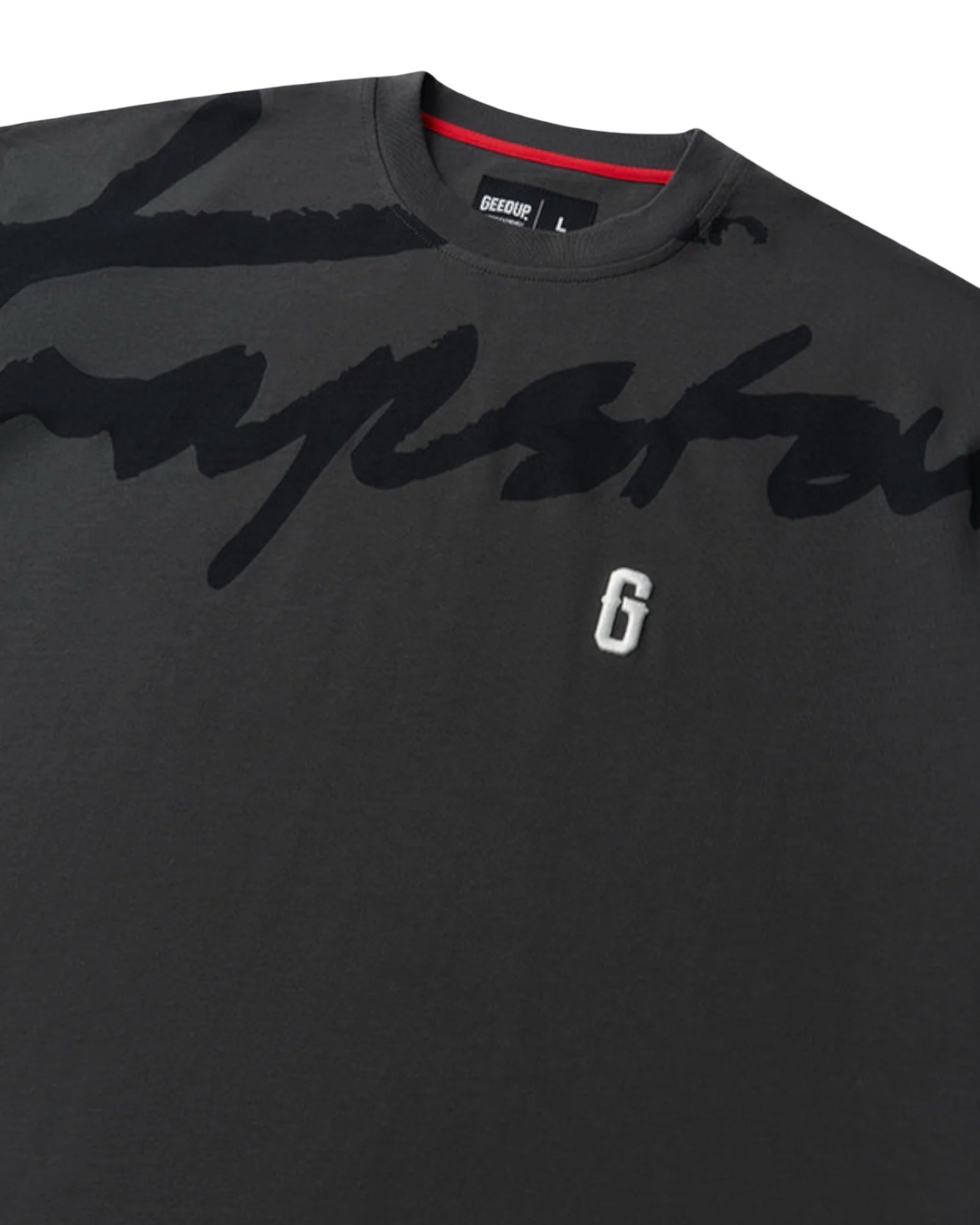 Buy the Geedup G x Trapstar Signature T-Shirt Vintage Black (2025) at ...