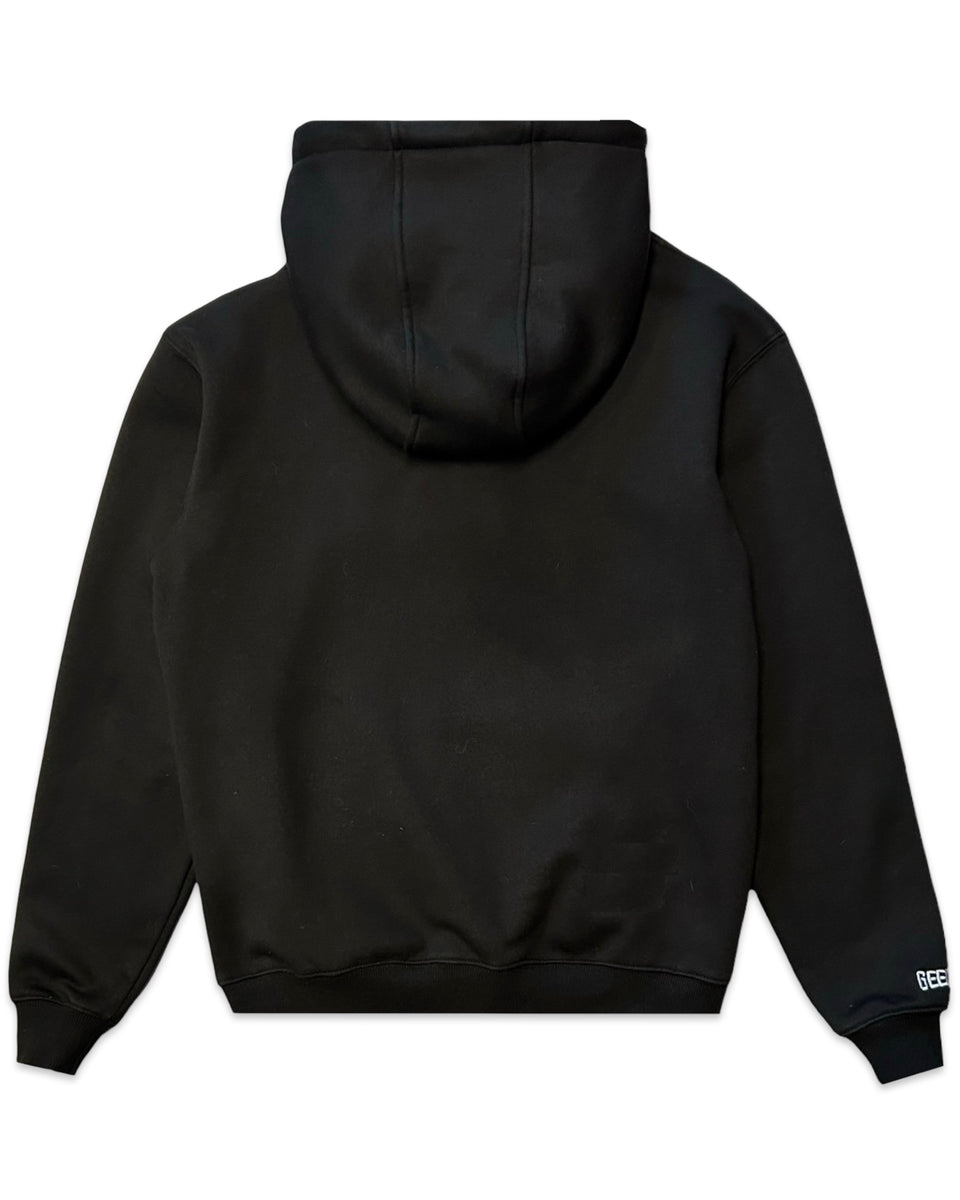 Buy the Geedup Handstyle Hoodie in Black and Baby Blue (2024) at Bisy ...