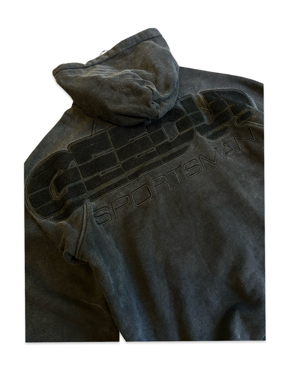 Buy the Geedup Sportsman Hoodie in Vintage Washed Black (2024) at Bisy ...