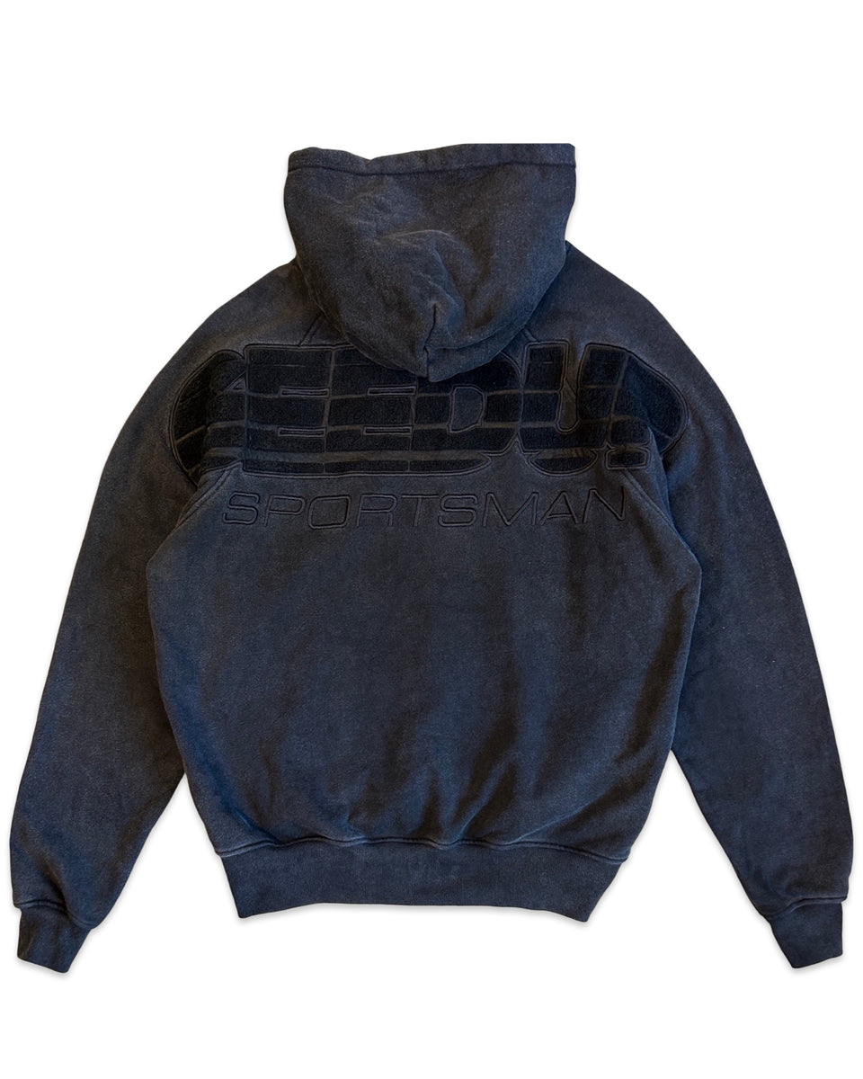 Buy the Geedup Sportsman Hoodie in Vintage Washed Black (2024) at Bisy ...
